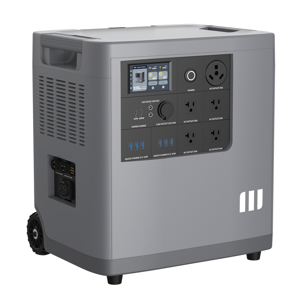 Mango Power E: 3.5kWh Home Backup & Portable Power Station – Outdoor ...